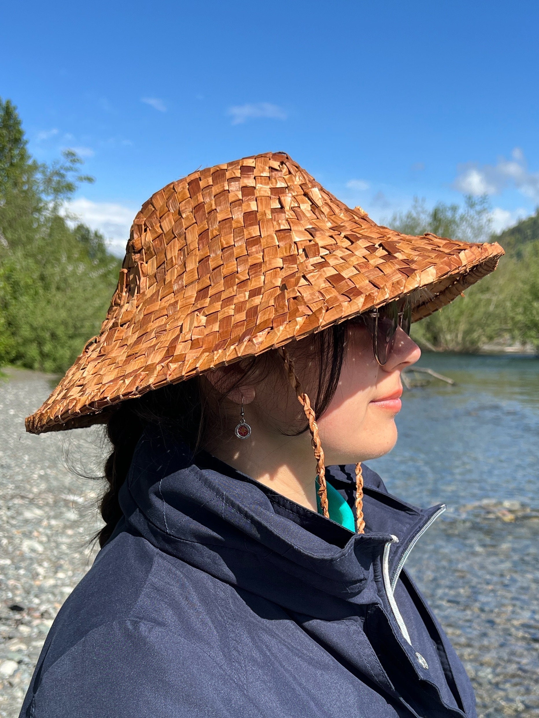 Cedar Bark Hat Woven Hat / Cedar Weaving / for Adults - Etsy Canada