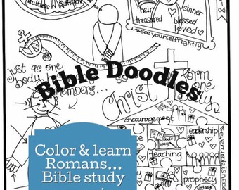 Bible Doodle Study Packet for Romans Chapters 13-16 | Etsy