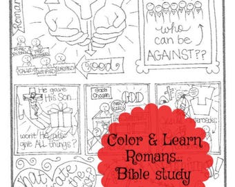 Bible Doodle Study Packet for Romans 3-4 - Etsy