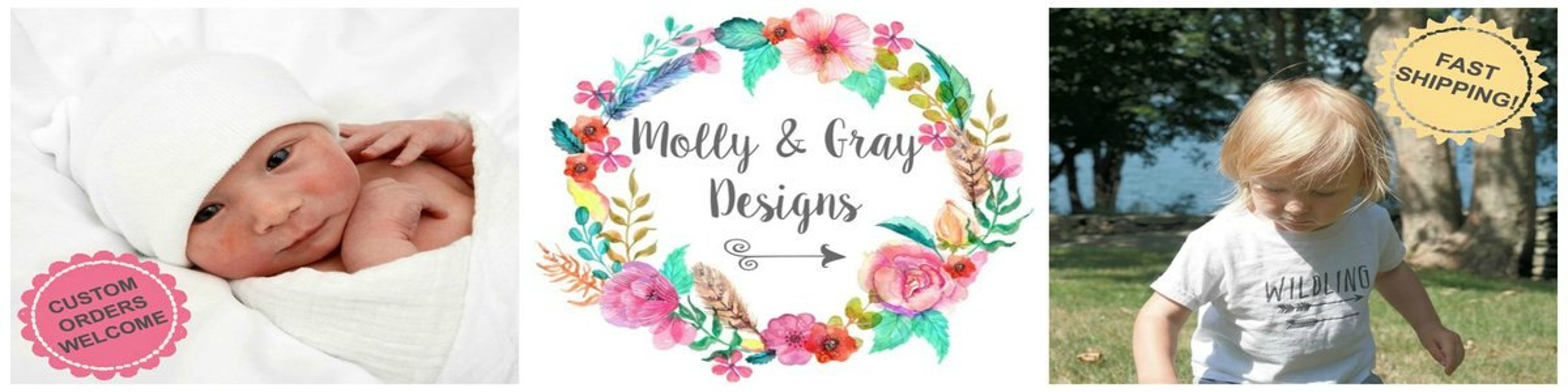 MollyAndGrayDesigns - Etsy