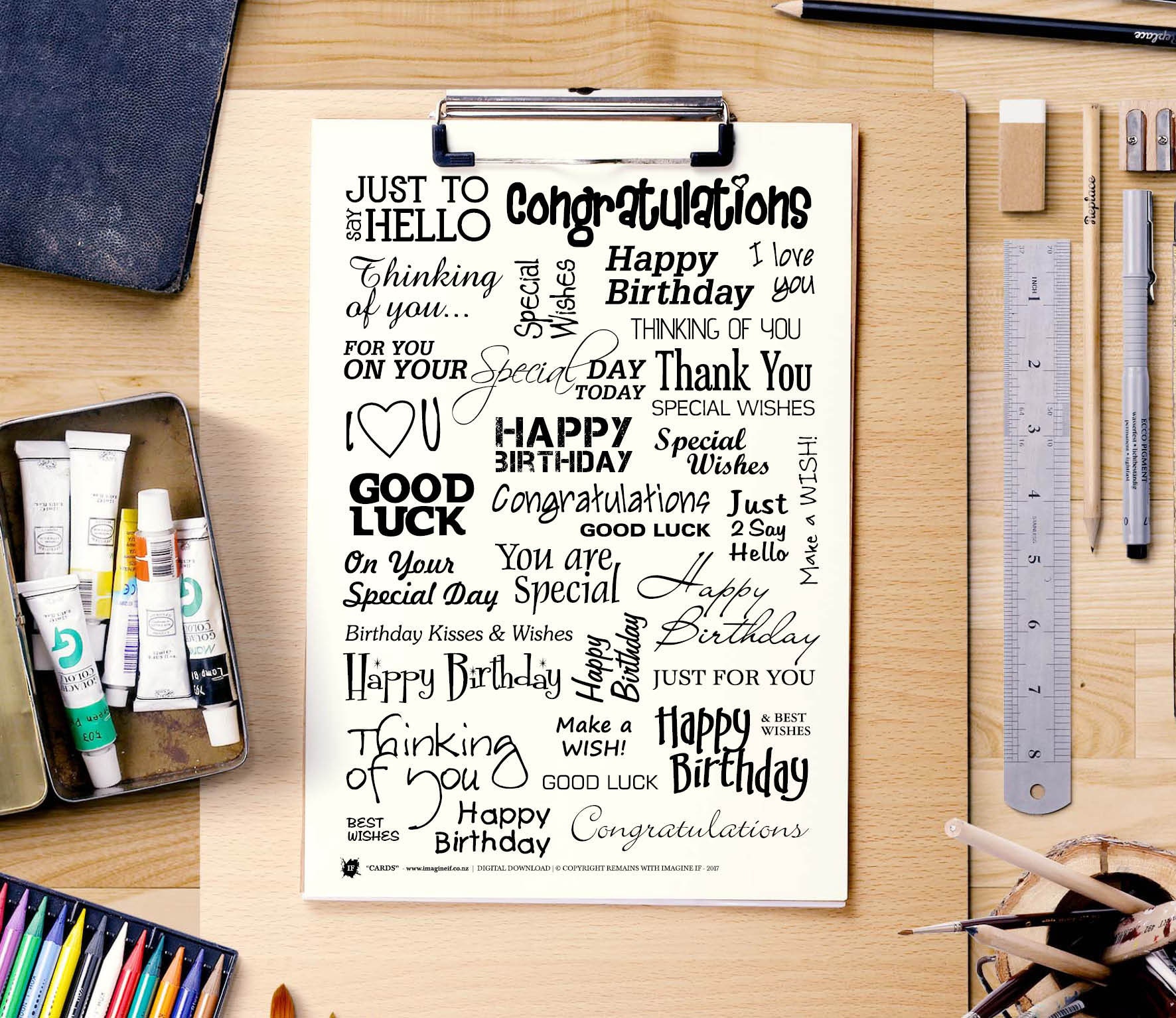 Cards - Scrapbooking/card Making Quote Sheet **DIGITAL DOWNLOAD** - Etsy