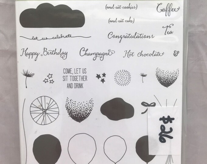 Balloon Celebration Stamp Set by Stampin' Up! - Etsy