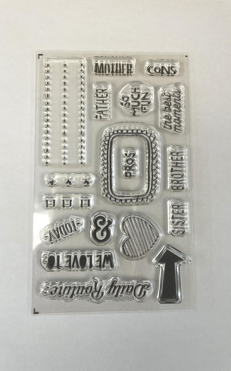 Happy Times-project Life Stamp Set by Stampin' Up! - Etsy