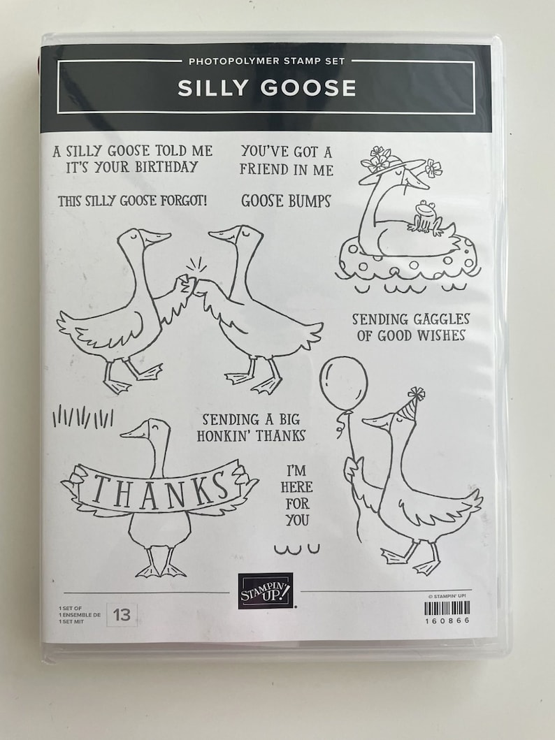 Silly Goose Stamp Set by Stampin' Up - Etsy