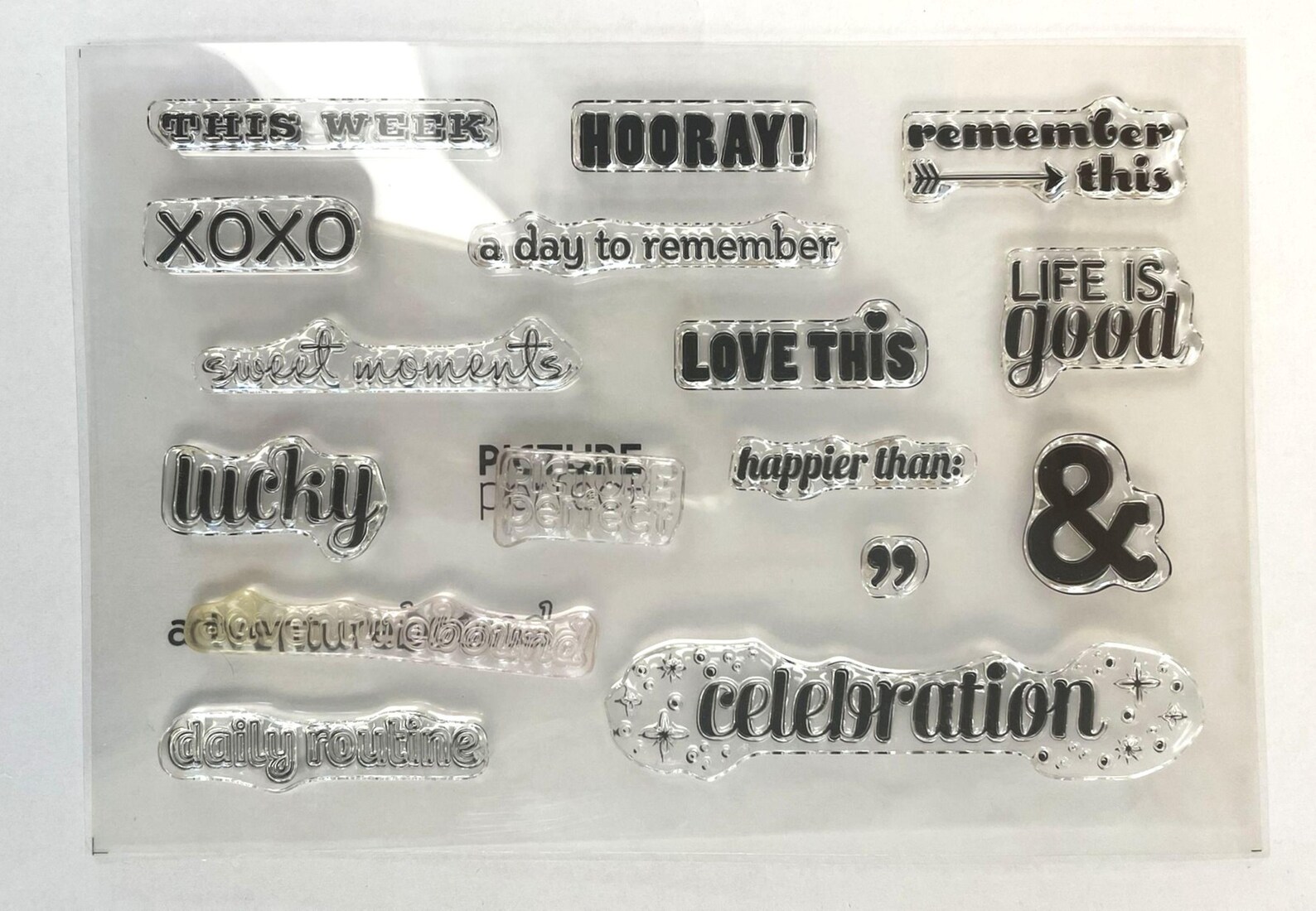 Remember This, Project Life Stamp Set by Stampin' Up! - Etsy