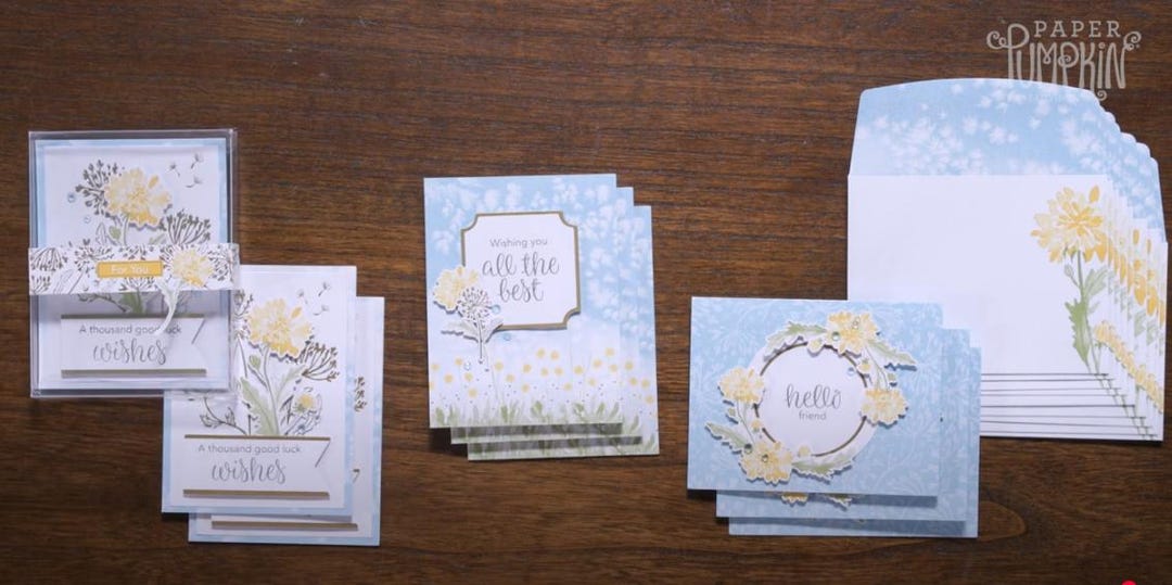 All the Best Paper Pumpkin Card Kit by Stampin' Up! - Etsy