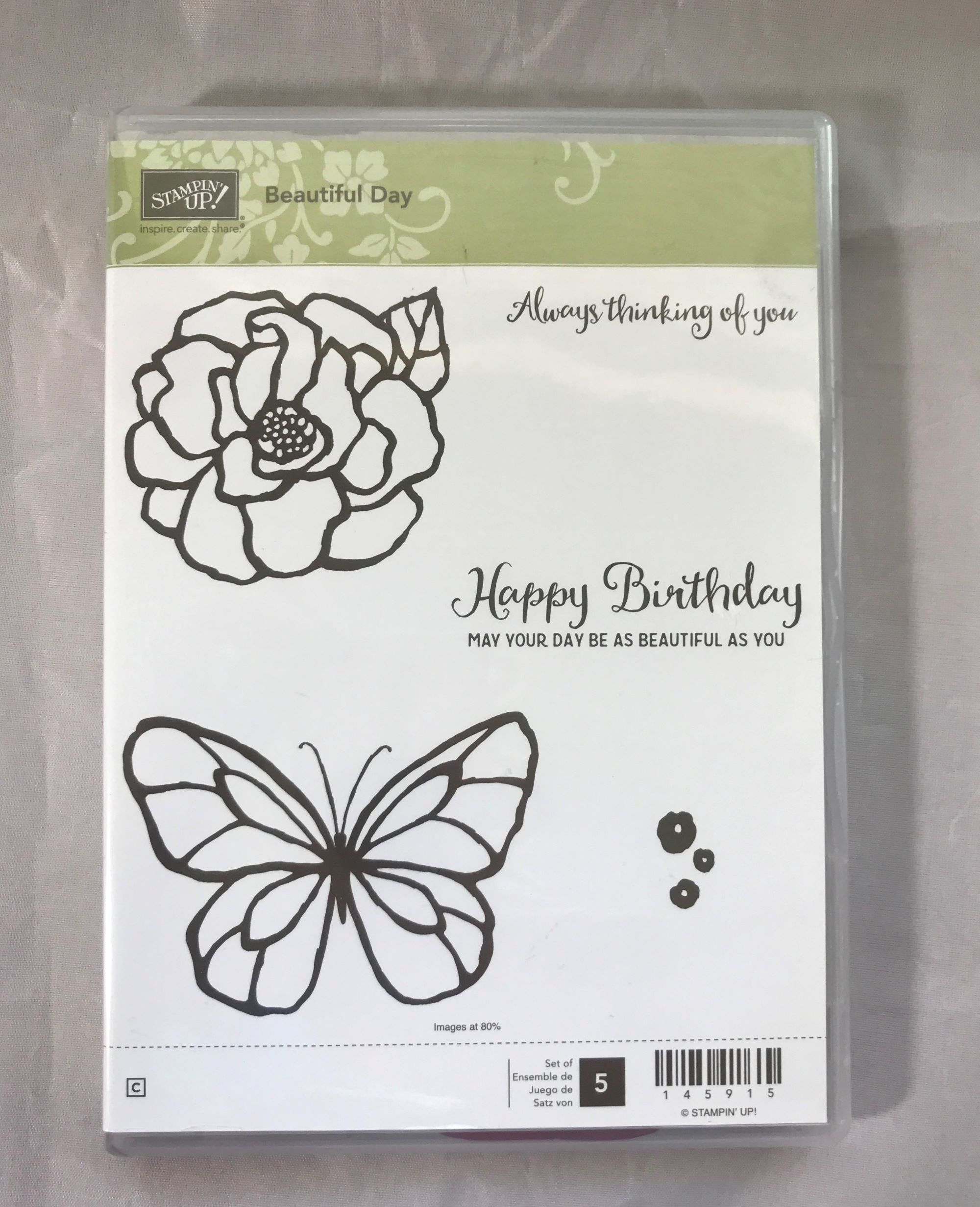 Beautiful Day Stamp Set by Stampin' Up - Etsy