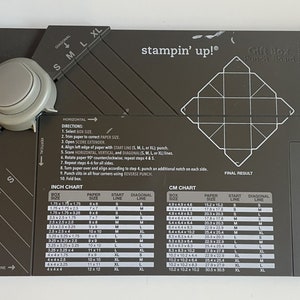 Gift Box Punch Board by Stampin' Up - Etsy