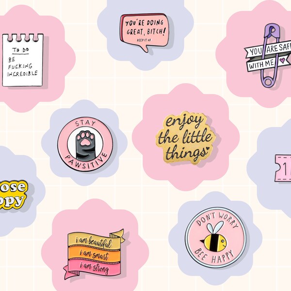 Bff Enamel Pin - Etsy