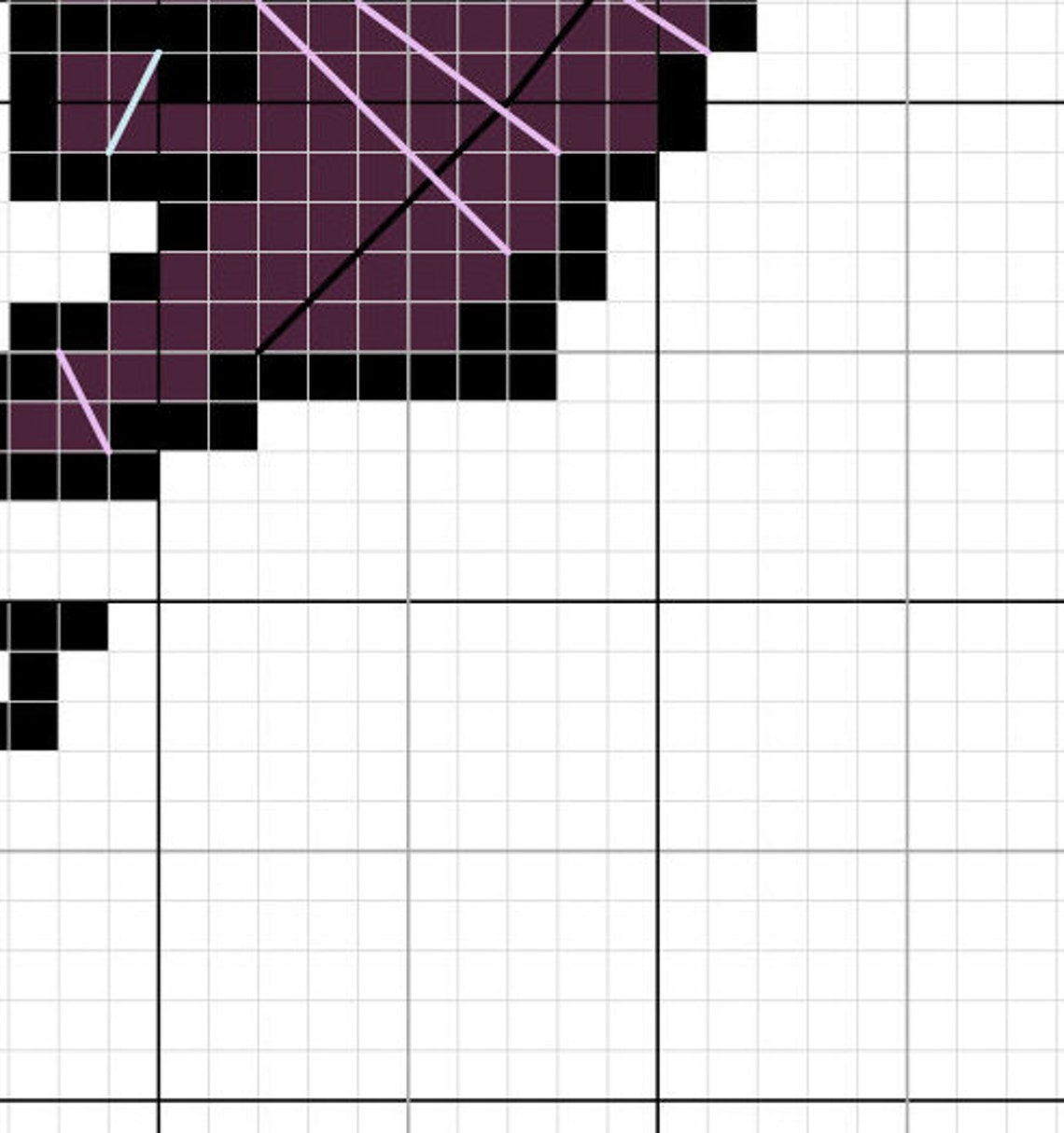 Sanders Sides Logo Cross Stitch PATTERN - Virgil Sanders - Etsy