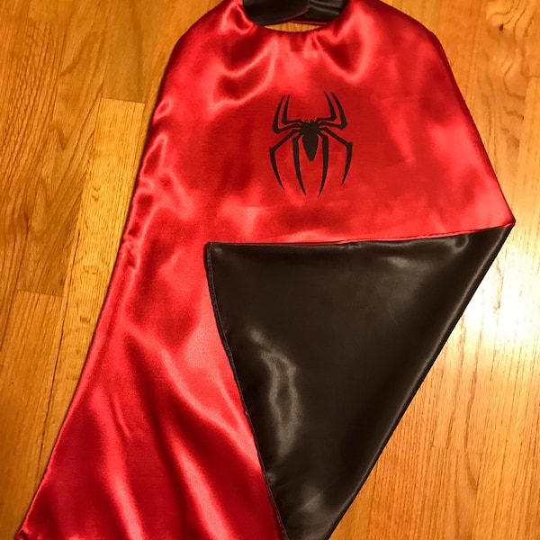 Spiderman Cape - Etsy