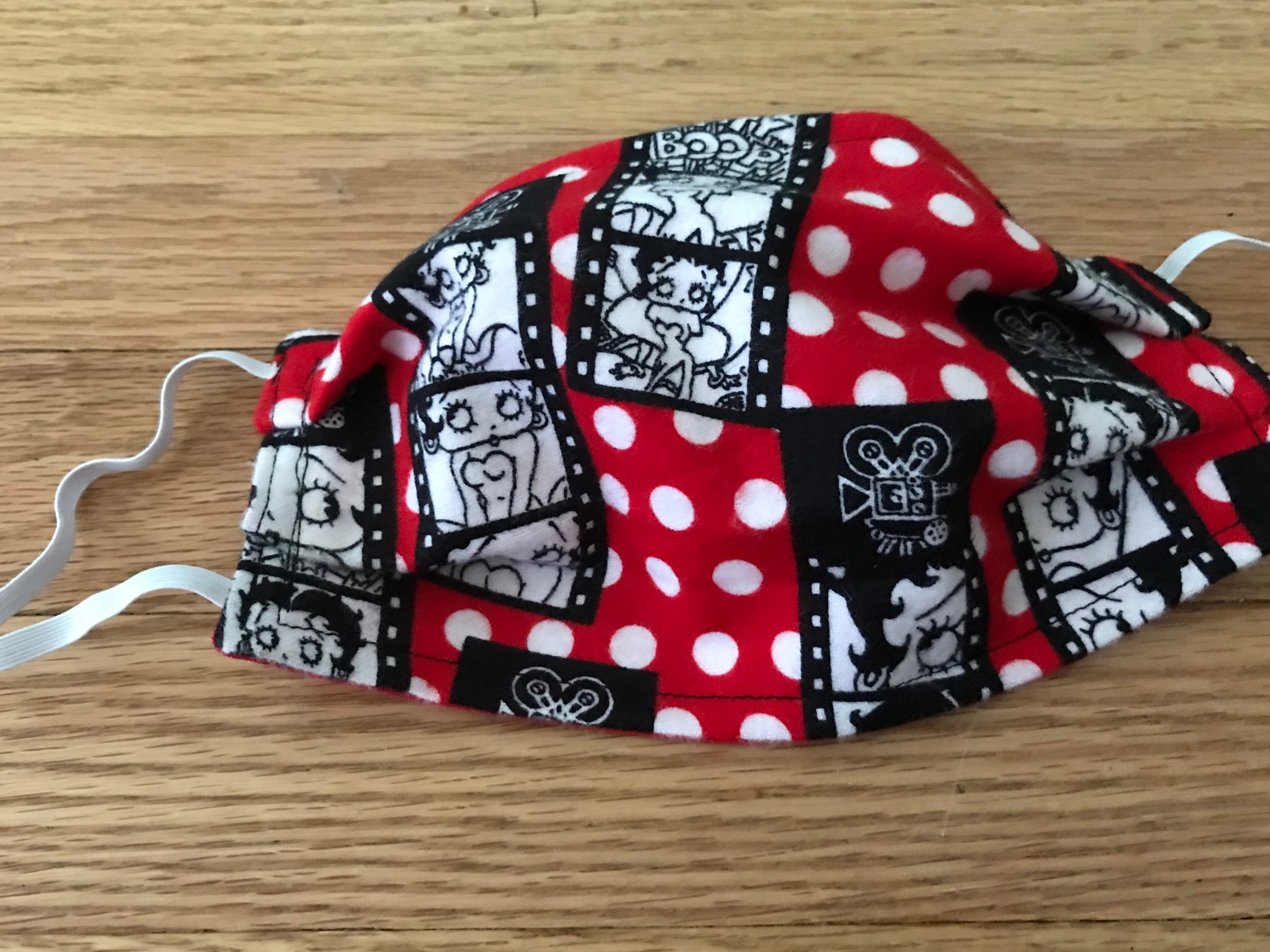 Betty Boop Face Mask,betty Boop Face Covering,face Mask,face Covering ...