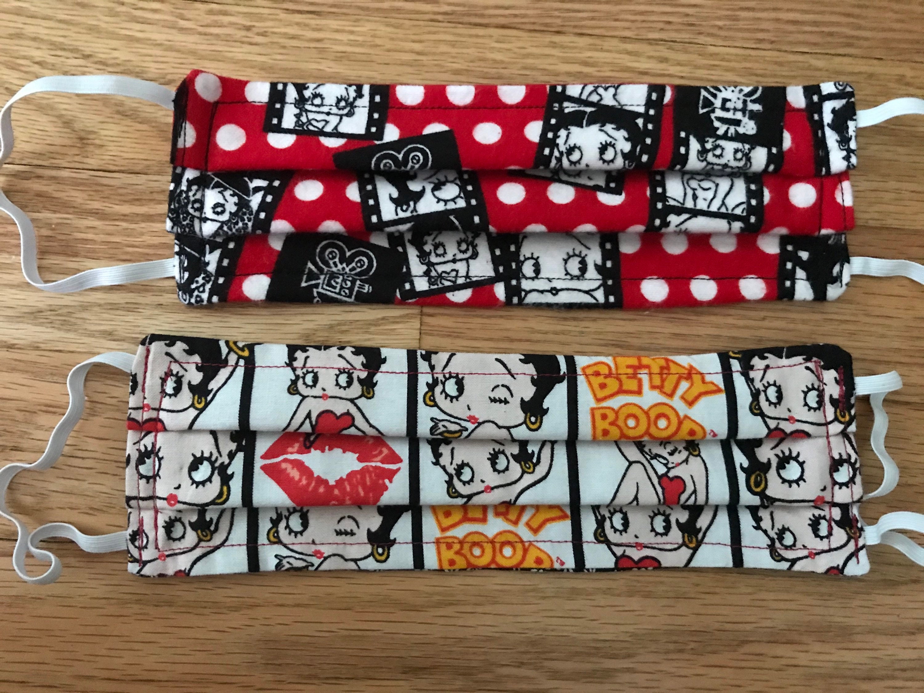 Betty Boop Face Maskbetty Boop Face Coveringface Maskface | Etsy