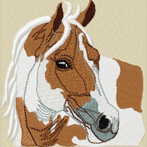 Horse Machine Embroidery Design - Etsy