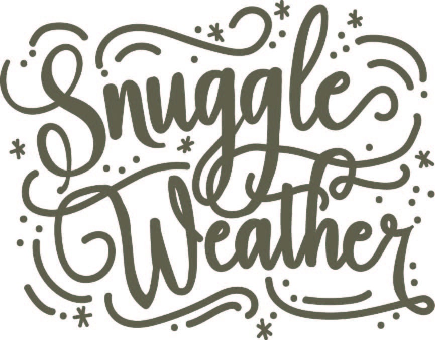 Snuggle Weather Svg Vector Art Silhouette Cricut Cutting File Fall ...
