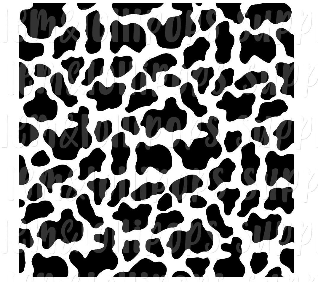 Cow Print Sublimation Transfer Cow Print Full Sheet - Etsy