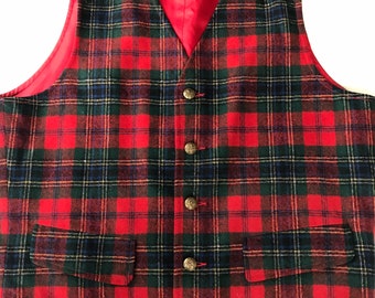 Pendleton Vest - Etsy