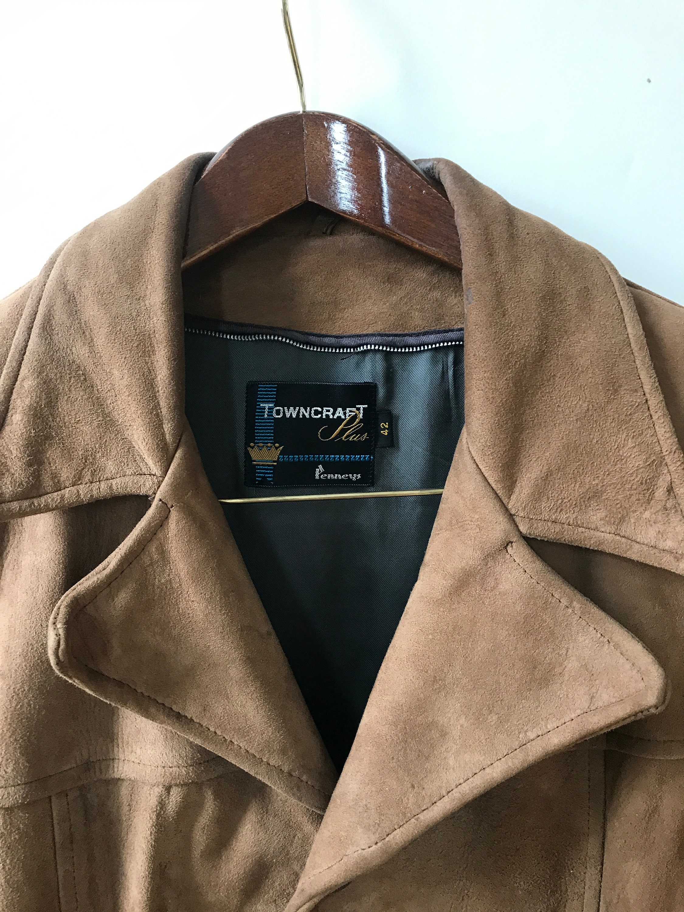 Belted Suede Jacket - Etsy Belted Suede Jacket - Etsy