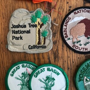 Set of 16 Souvenir Travel Patches From National Parks Yellowstone - Etsy