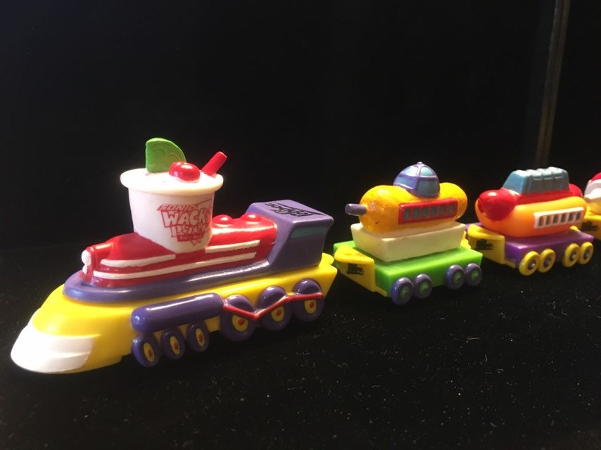 1997 Sonic Train Set - Etsy