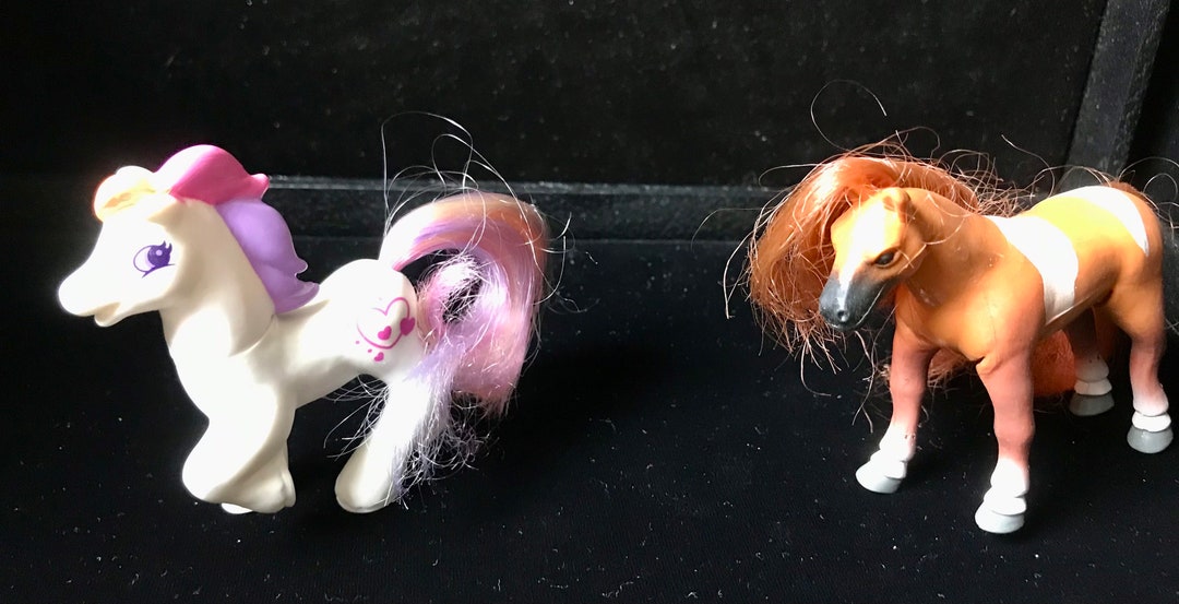 My Little Pony & a More Realistic Horse. - Etsy