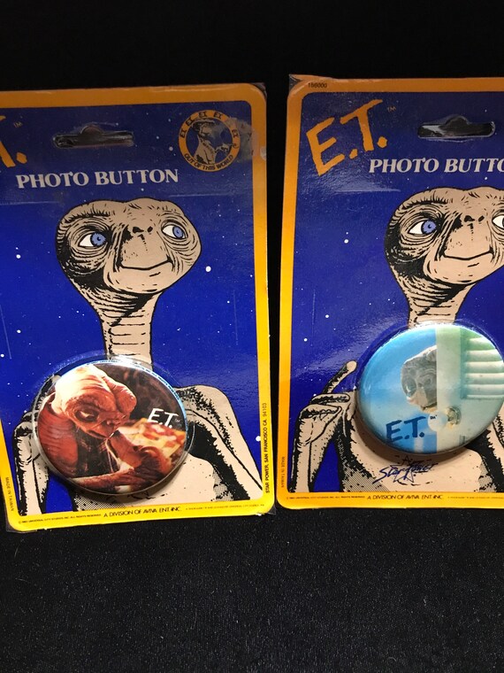 1982 ET Photo Buttons. | Etsy