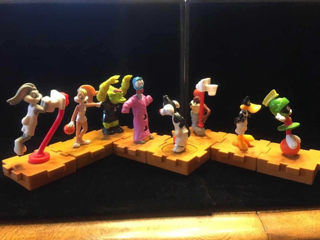 1996 Mcdonald's Space Jam Happy Meal Set - Etsy
