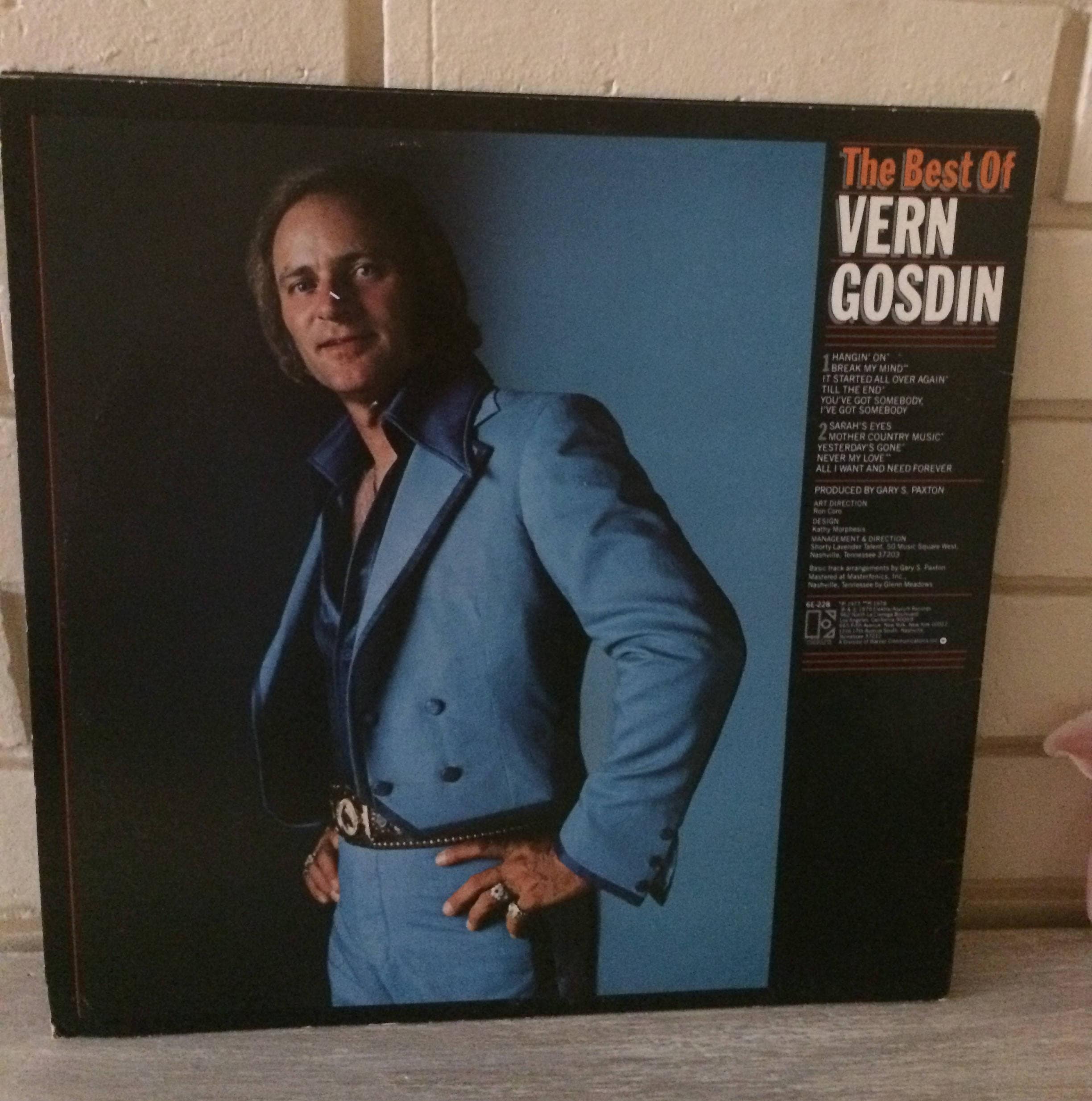 Vintage Record Vern Gosdin The Best Of Vern Gosdin Country - Etsy Nederland