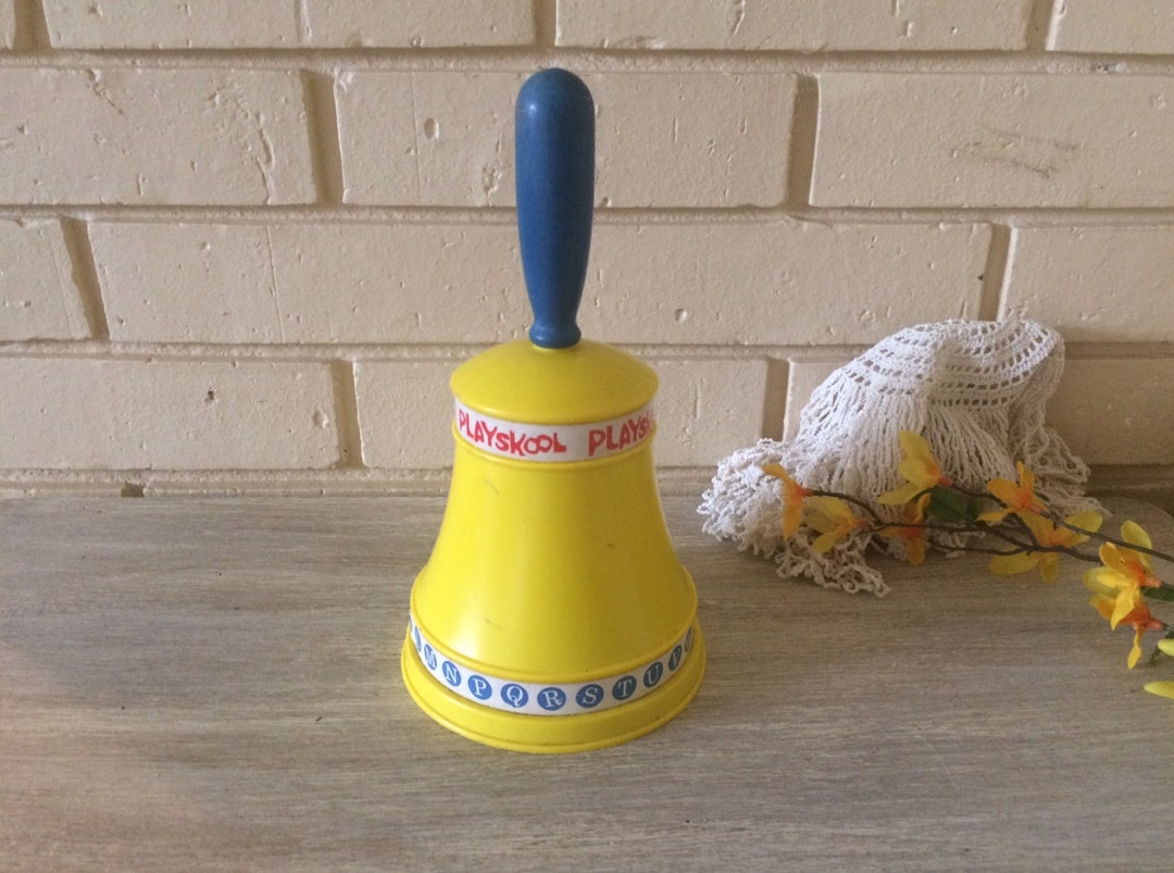 Vintage Toys, Playskool Bell, School Bell, Toys and Games, Pretend Play ...