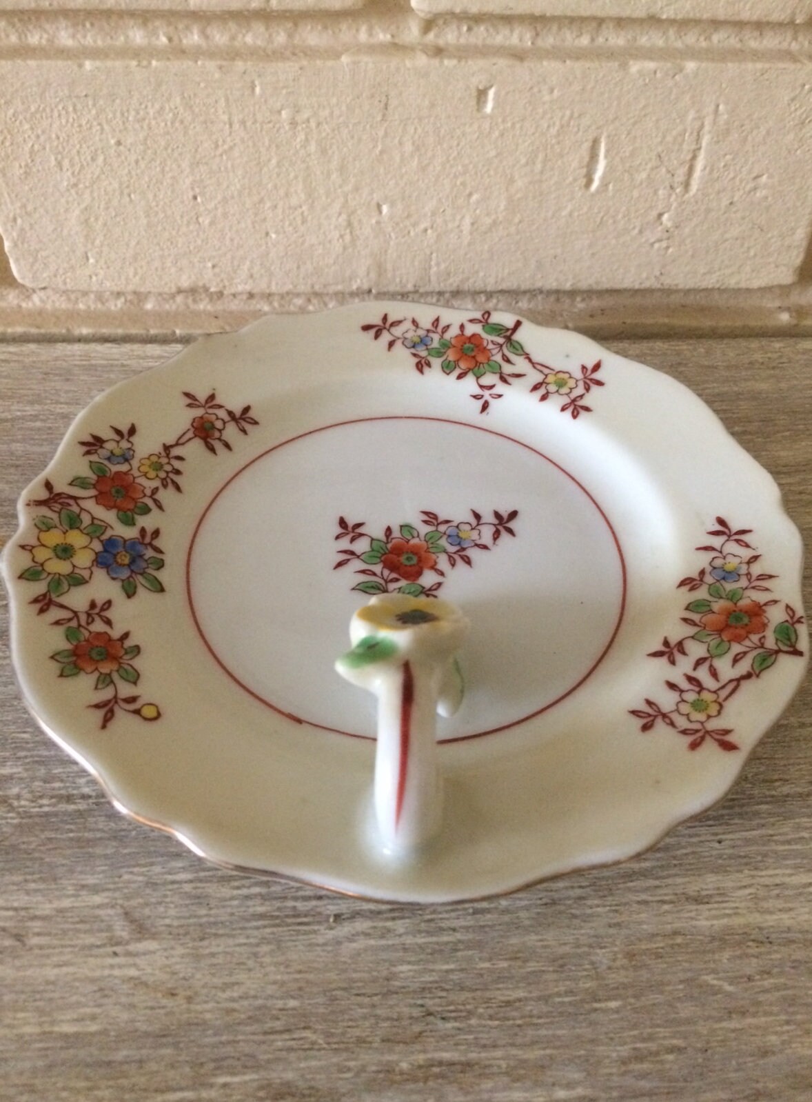 Vintage Japan TT Plate, Hand Painted Takito or TT Plate, Floral Design ...