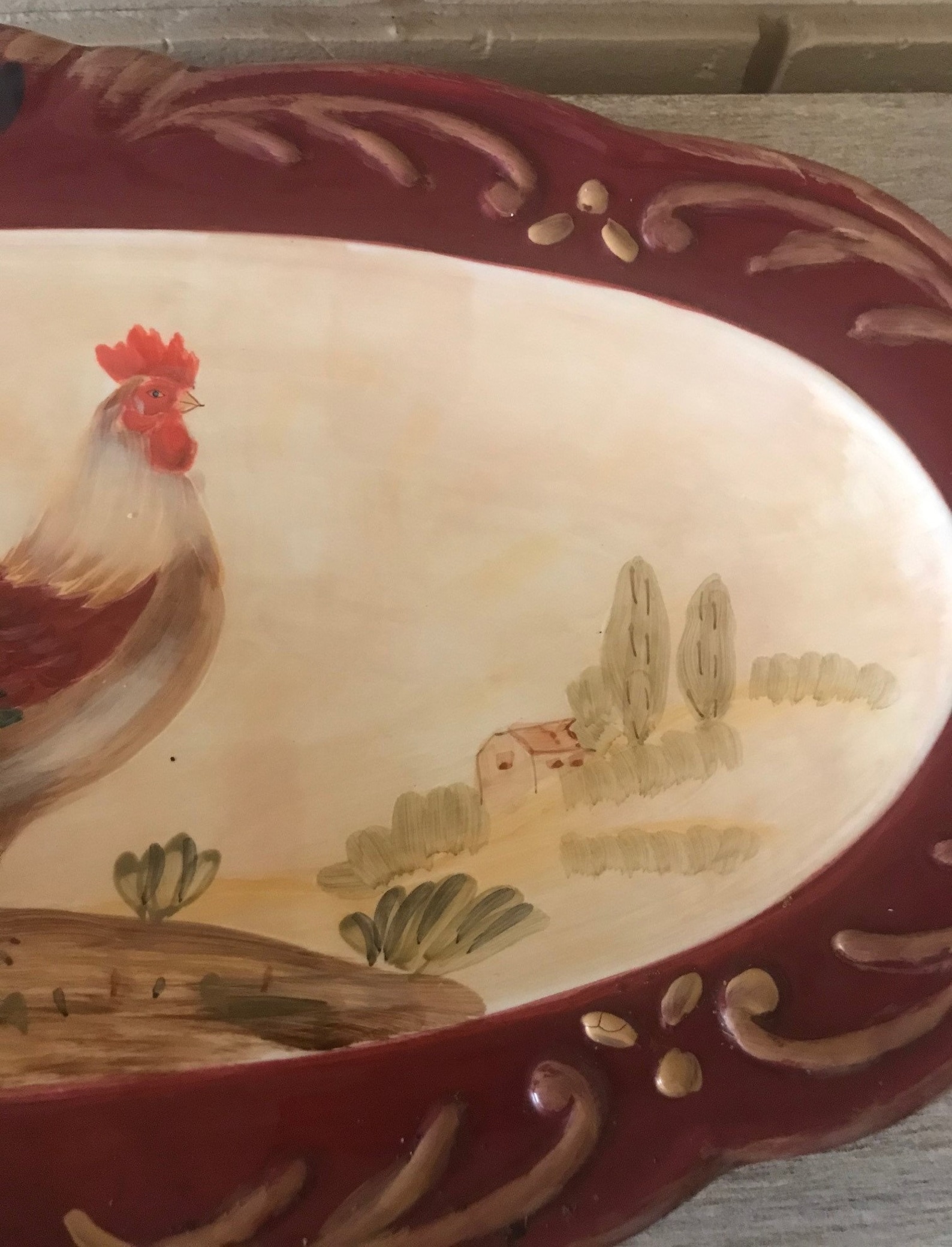 Certified International Pamela Gladding, Hand Painted Ceramics Large ...