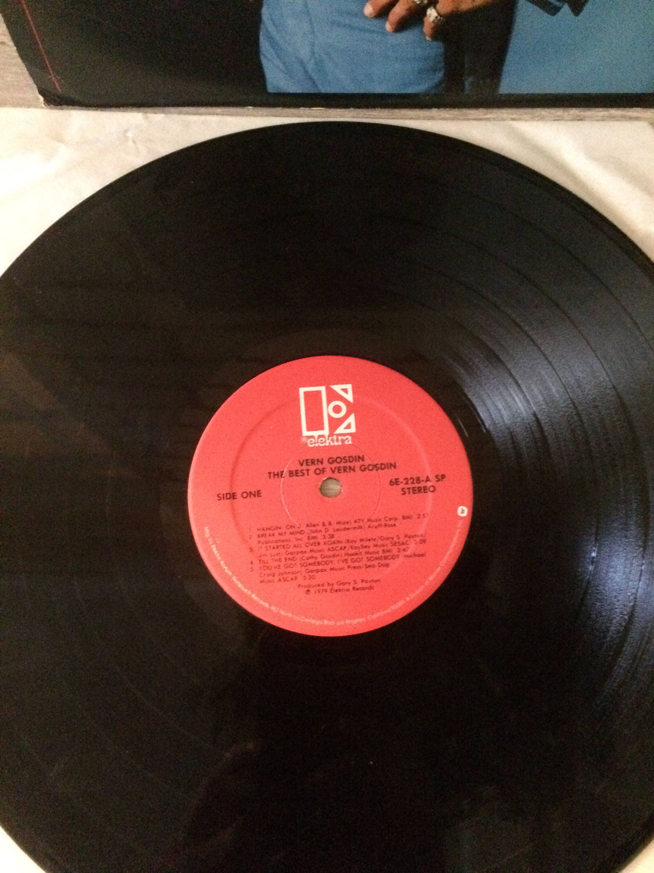 Vintage Record Vern Gosdin, the Best of Vern Gosdin, Country Music ...