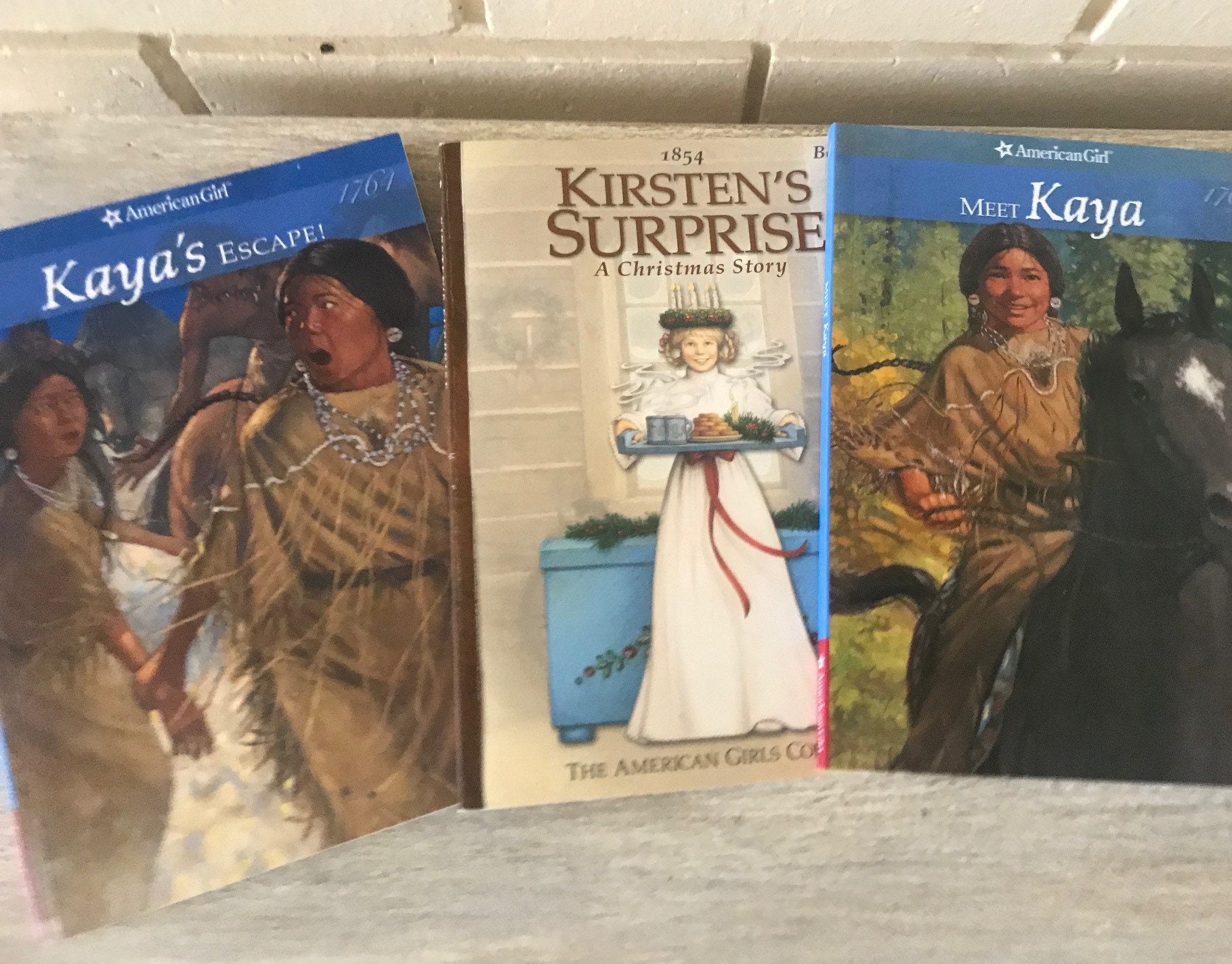 Vintage American Girl Books Meet Kaya Kirsten's - Etsy