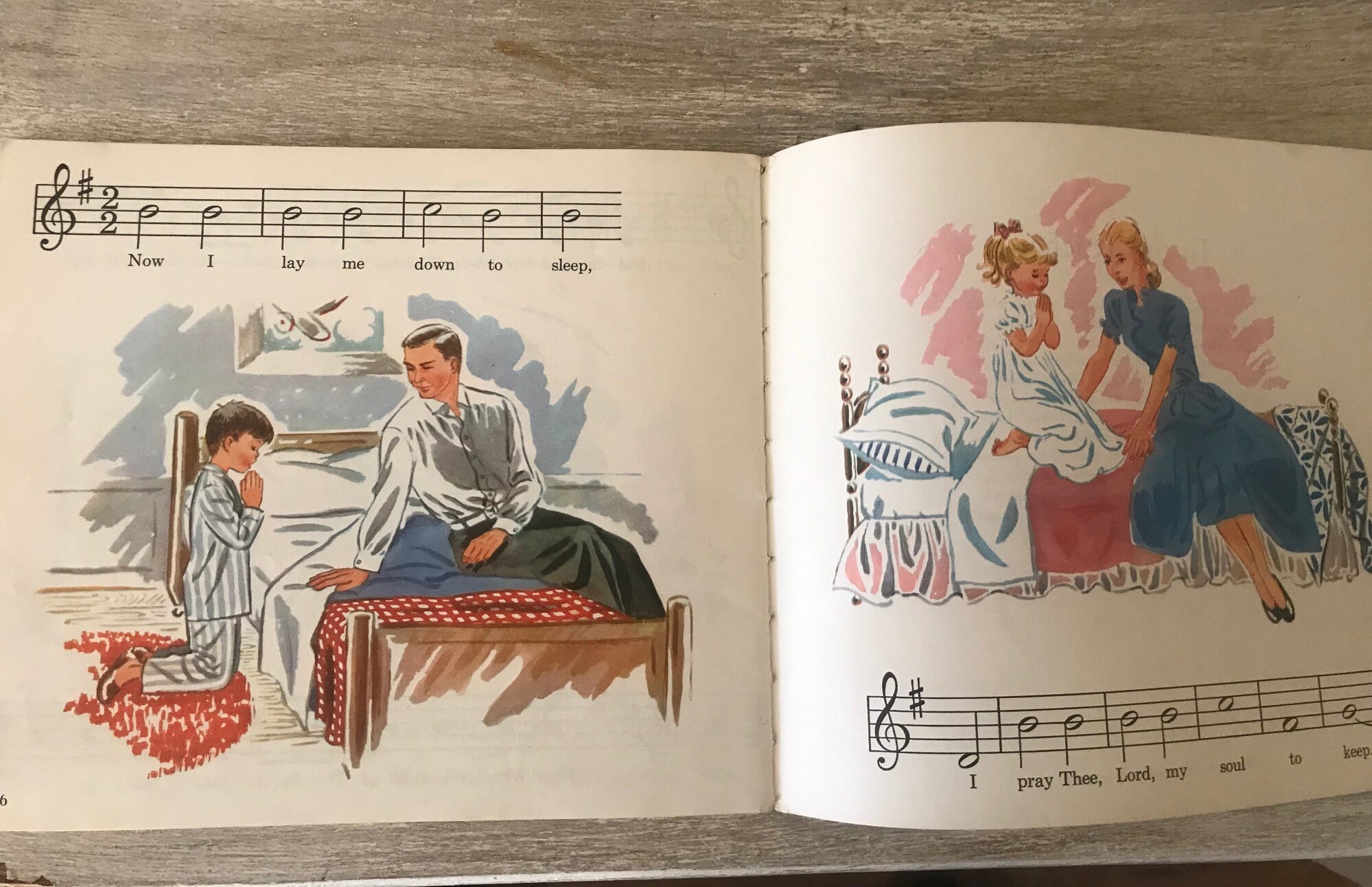 Vintage Child Song Book, Singing All the Day, 49 and 50's, Song Book ...