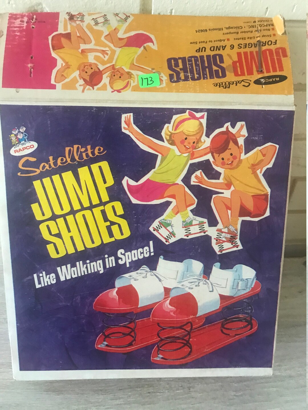 Vintage Jump Shoes, Satellite Jump Shoes by Rapco, Like Walking in ...