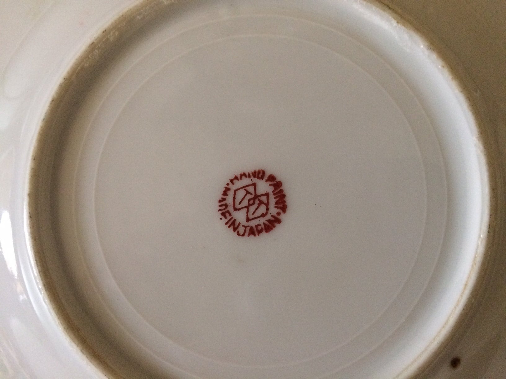Vintage Japan TT Plate, Hand Painted Takito or TT Plate, Floral Design ...