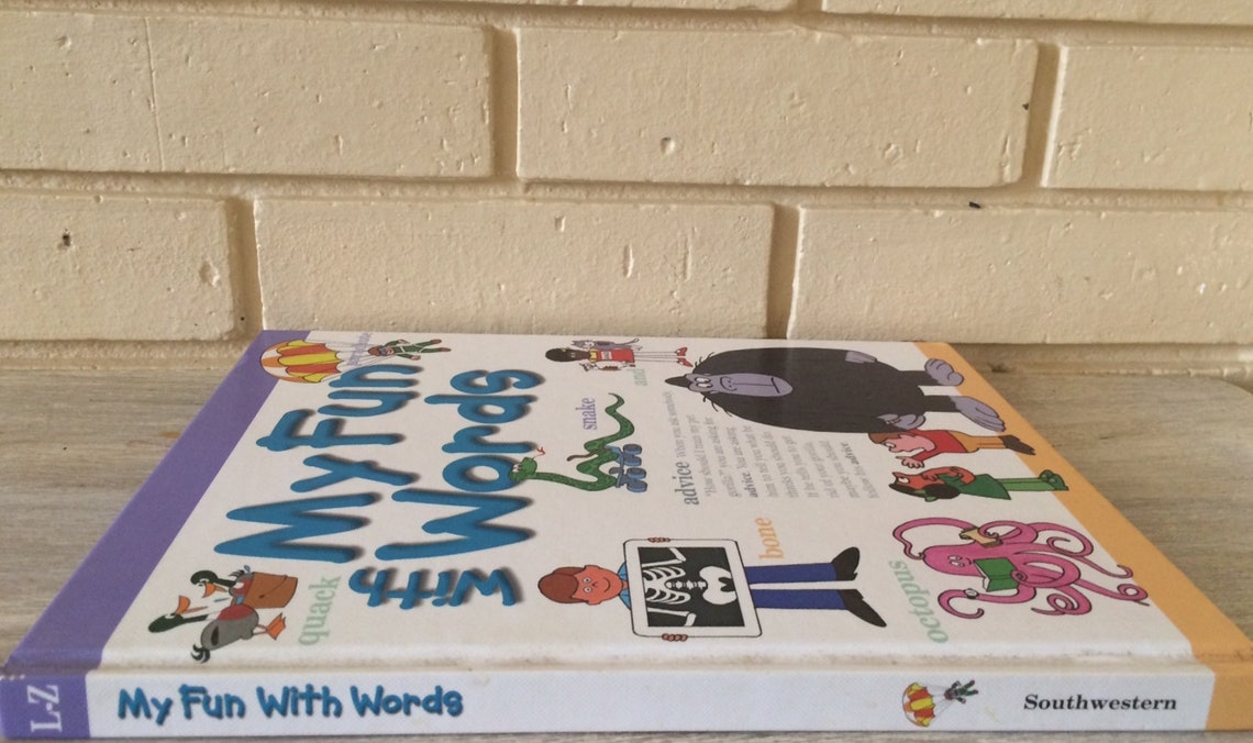 Vintage books My Fun With Words Dictionary By James Ertel | Etsy