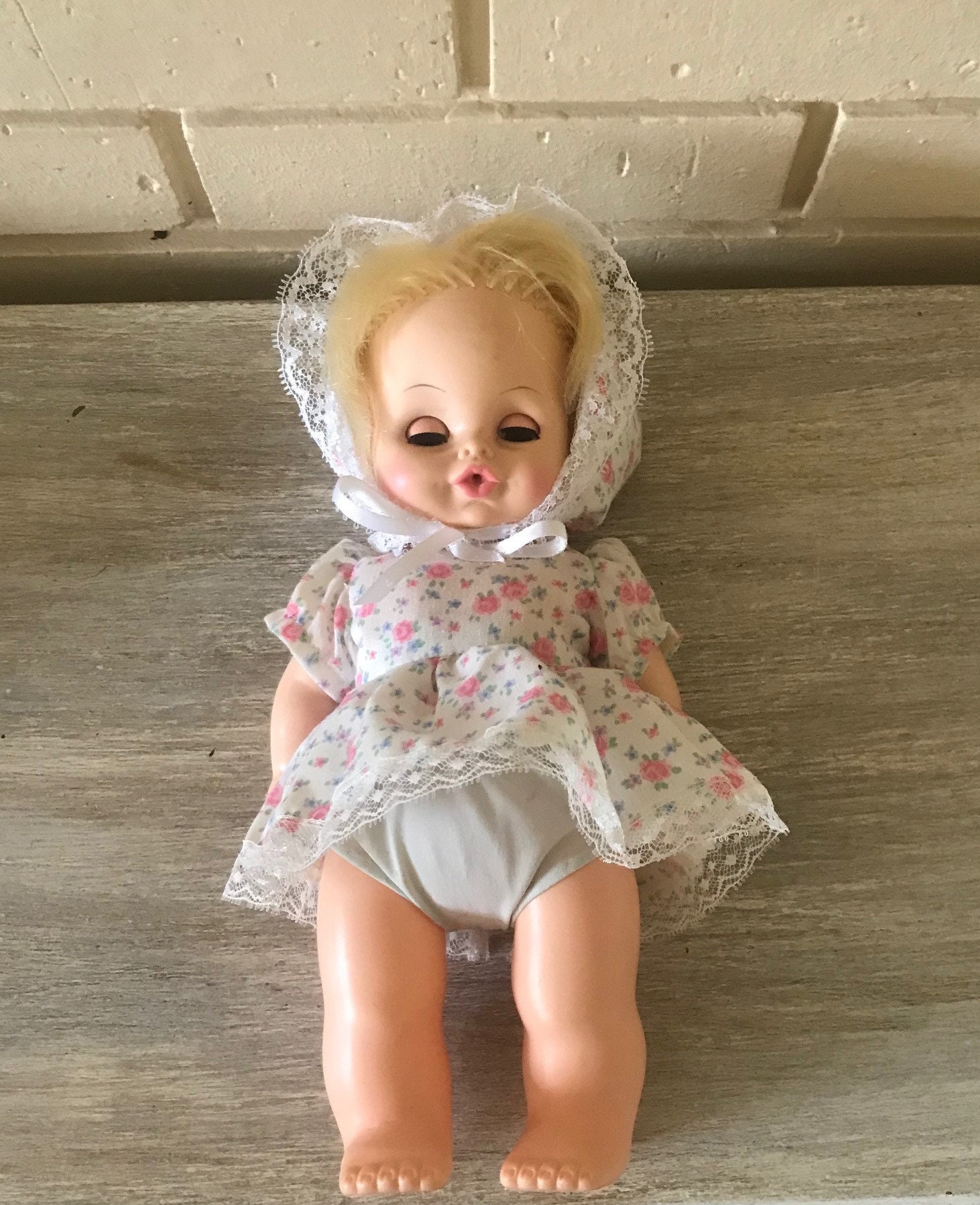Vintage Doll Horsman Drink Doll Hard Plastic Original Etsy