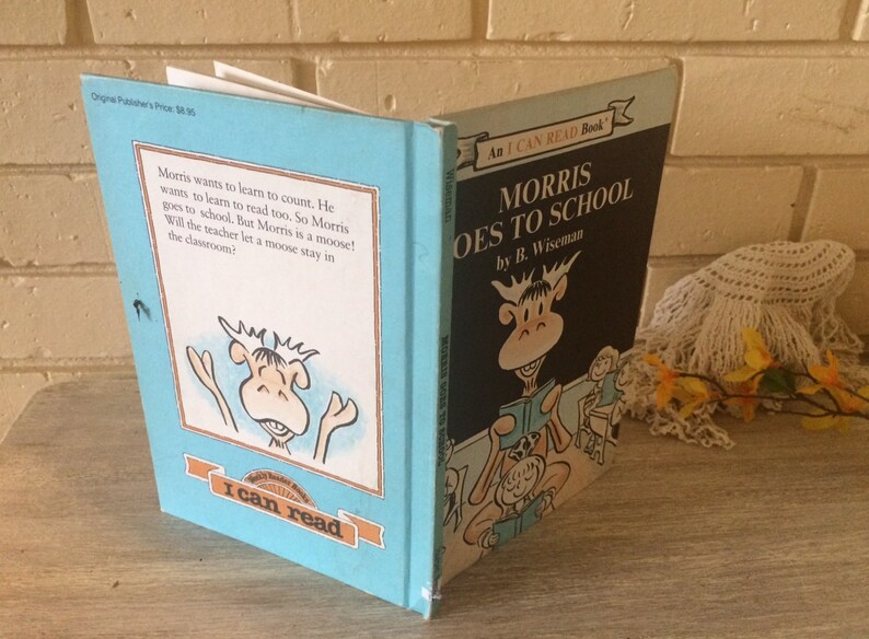 Vintage Children Book, Morris Goes to School, Books, Movies and Music ...