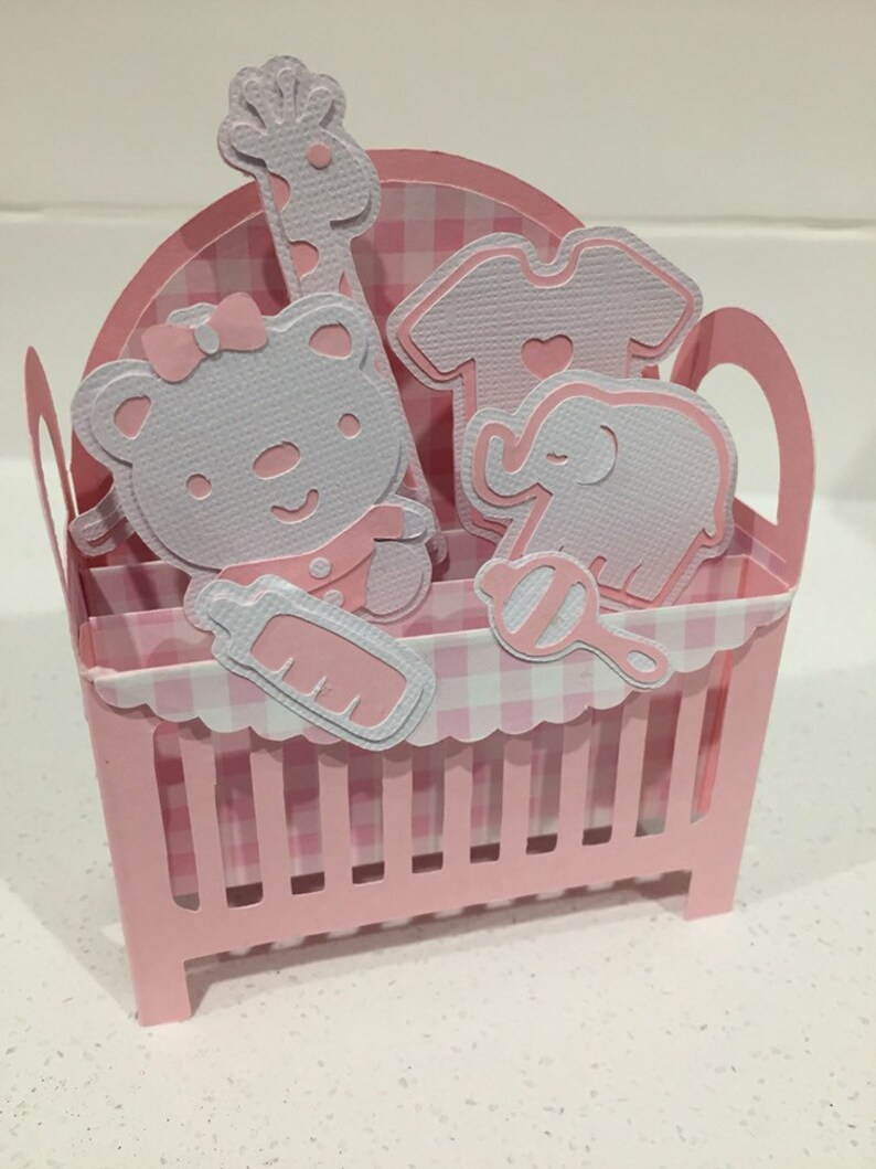 Handmade Baby Crib Cards | Etsy