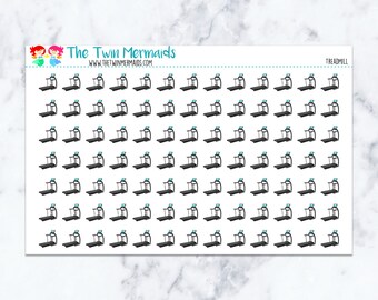 Treadmill Stickers | Etsy