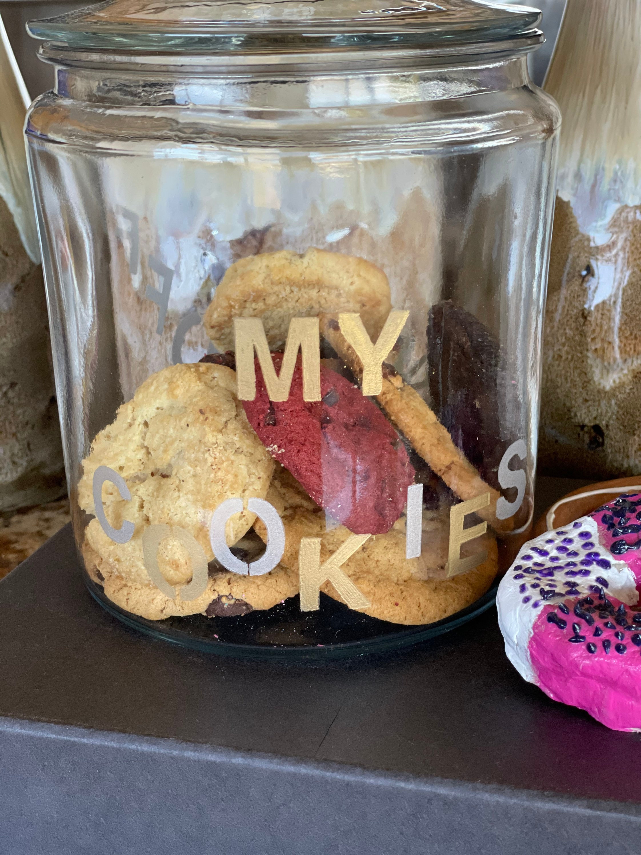 Personalized Cookie Jar My Cookie Jar Treats Jar, Cup Cakes, New Year ...