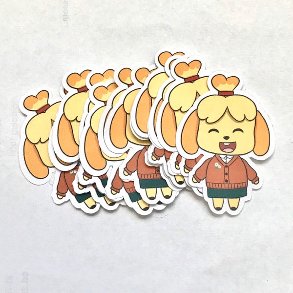 Isabelle Sticker - Etsy