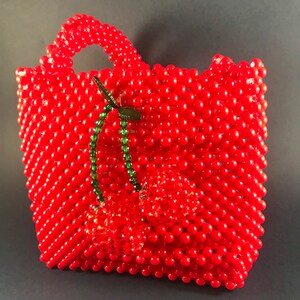 Bead Bag Unique Design Colourful Ladies Party Bag. - Etsy