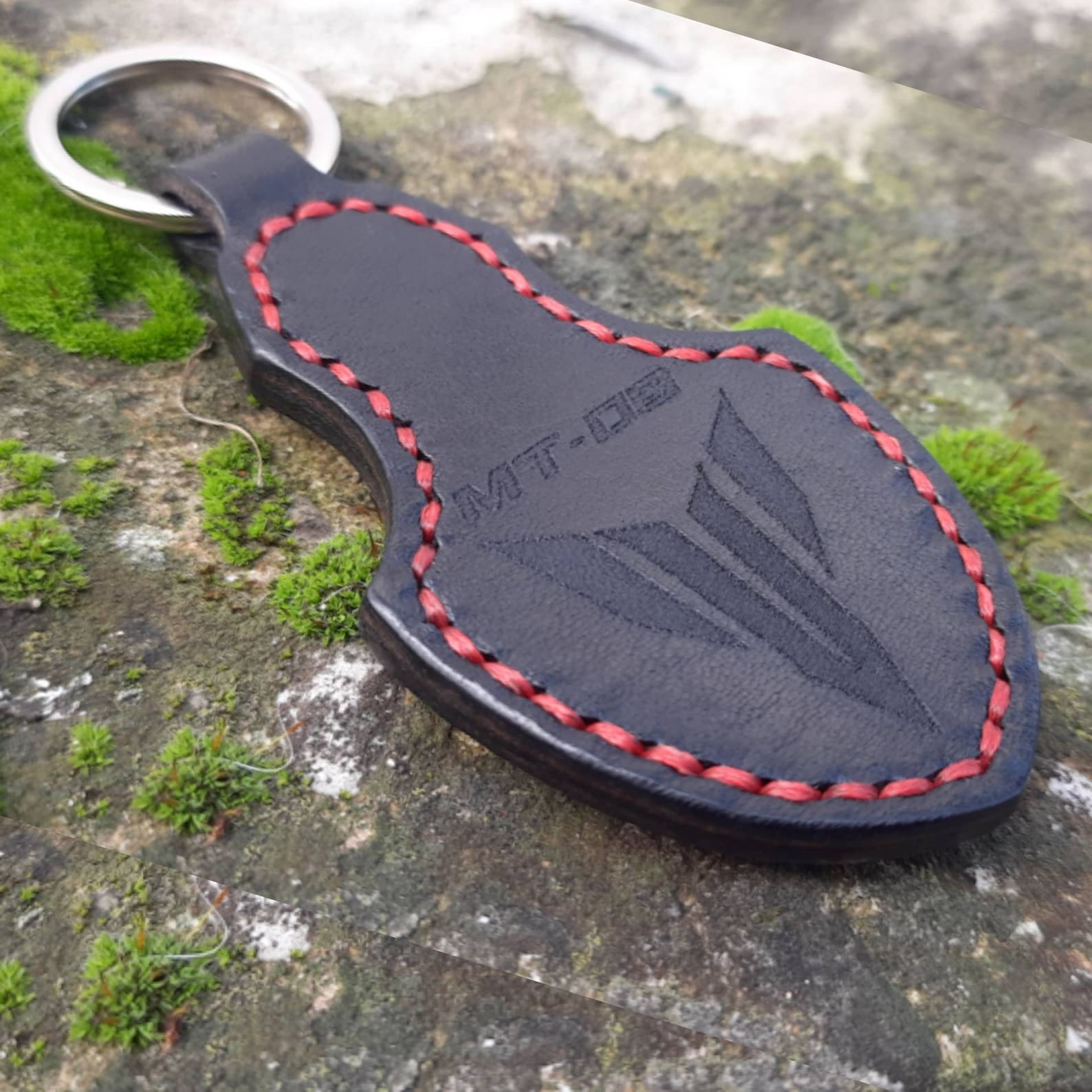 Customizable Key Ring Handmade Personalized Genuine Leather Keychain - Etsy
