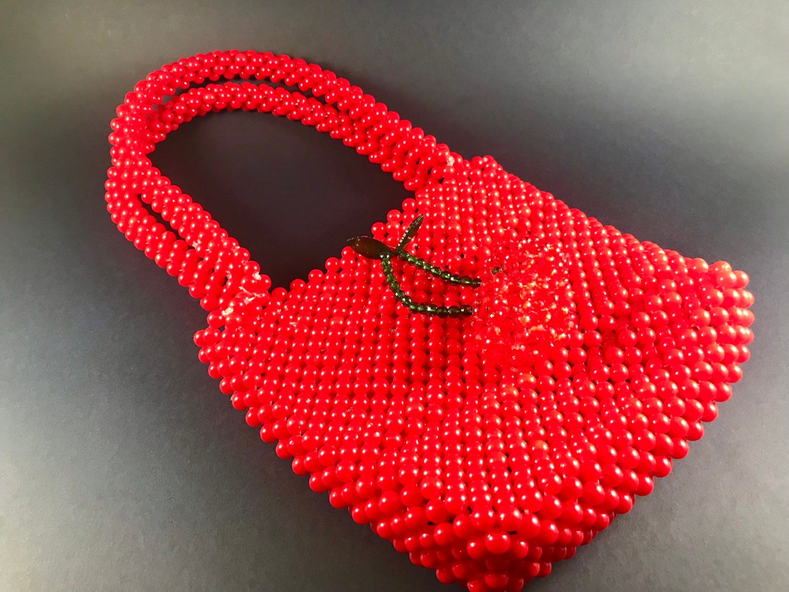 Bead Bag Unique Design Colourful Ladies Party Bag. | Etsy