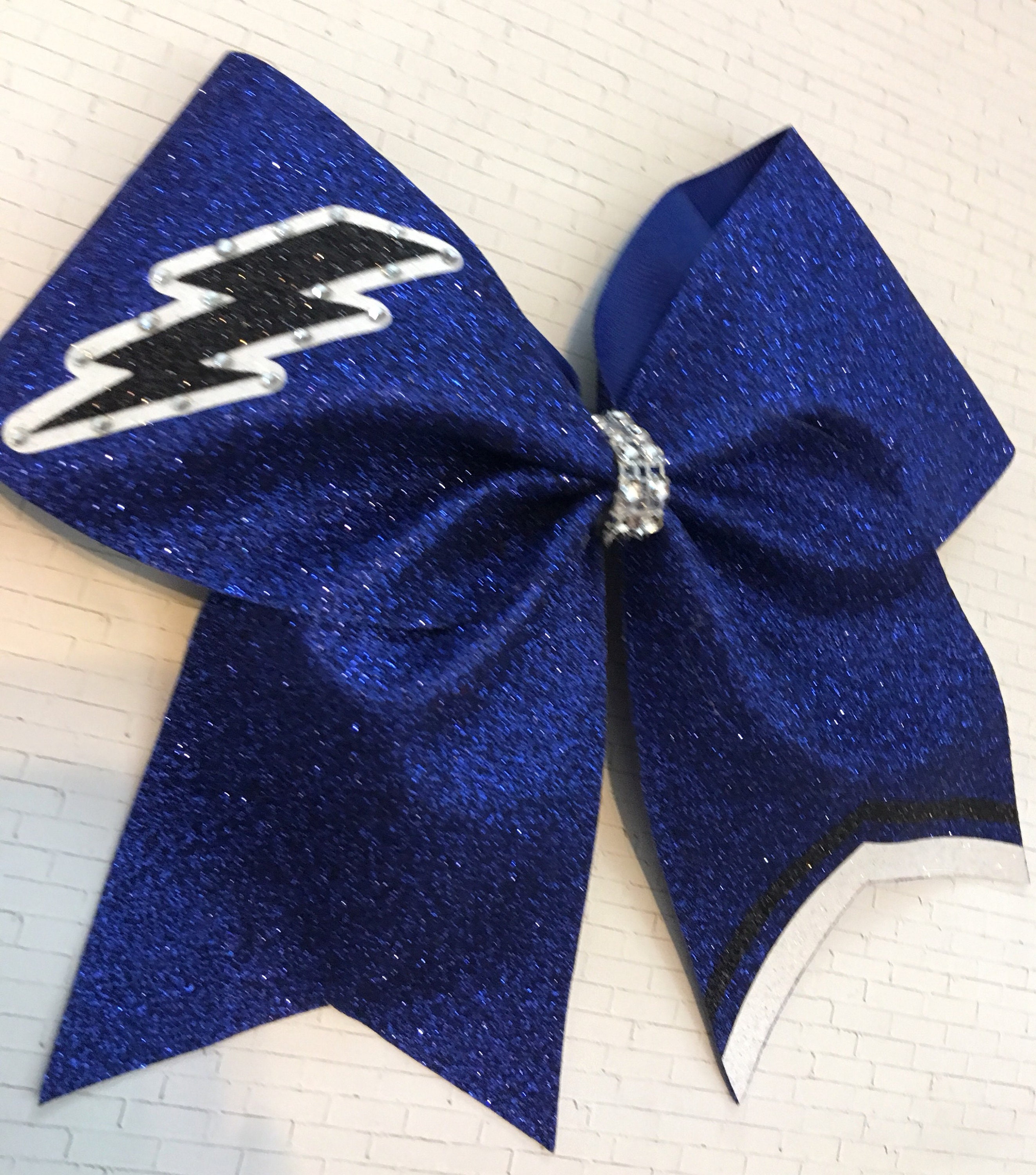Royal Blue Cheer Bow | Etsy