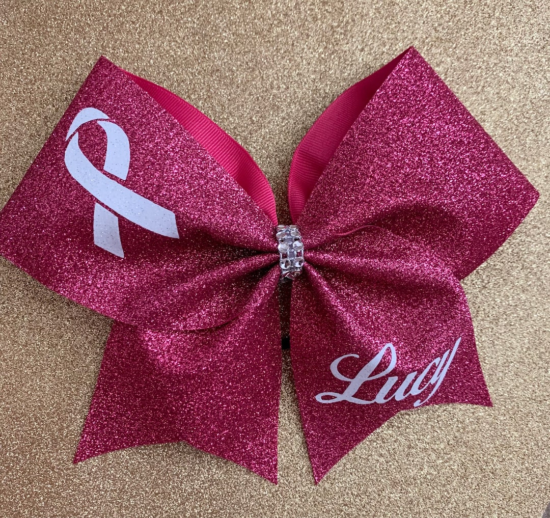 Pink Cheer Bow - Etsy