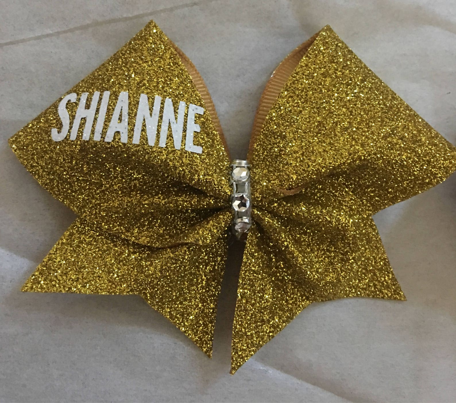 Cheer Bow Keychain - Etsy