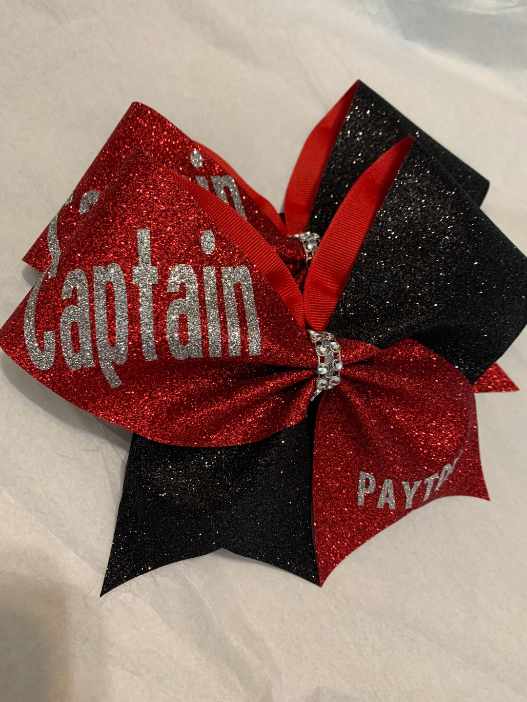 Captain Cheer Bow - Etsy